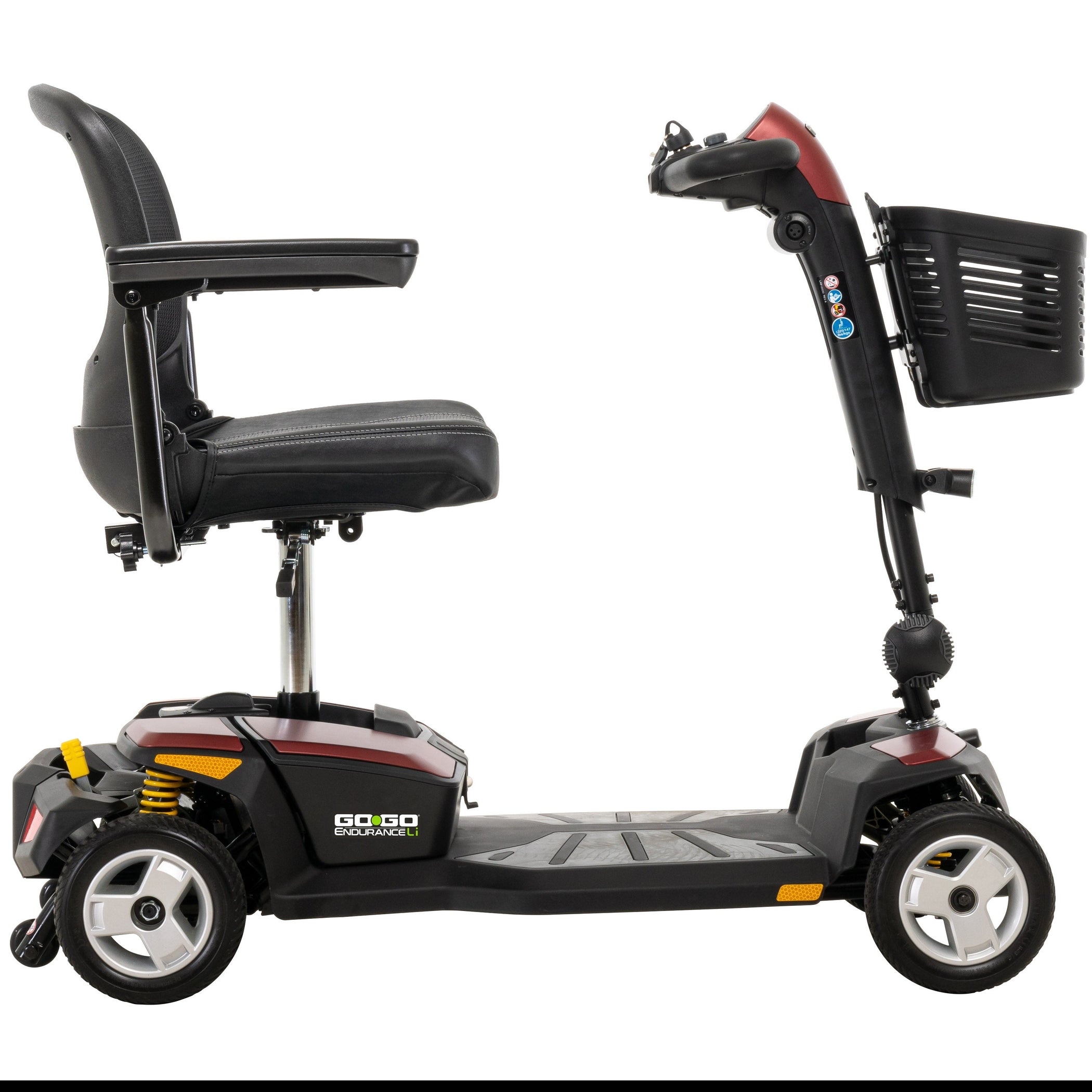 Pride Go Go Endurance Li 4-Wheel Mobility Scooter — RestoreMobility