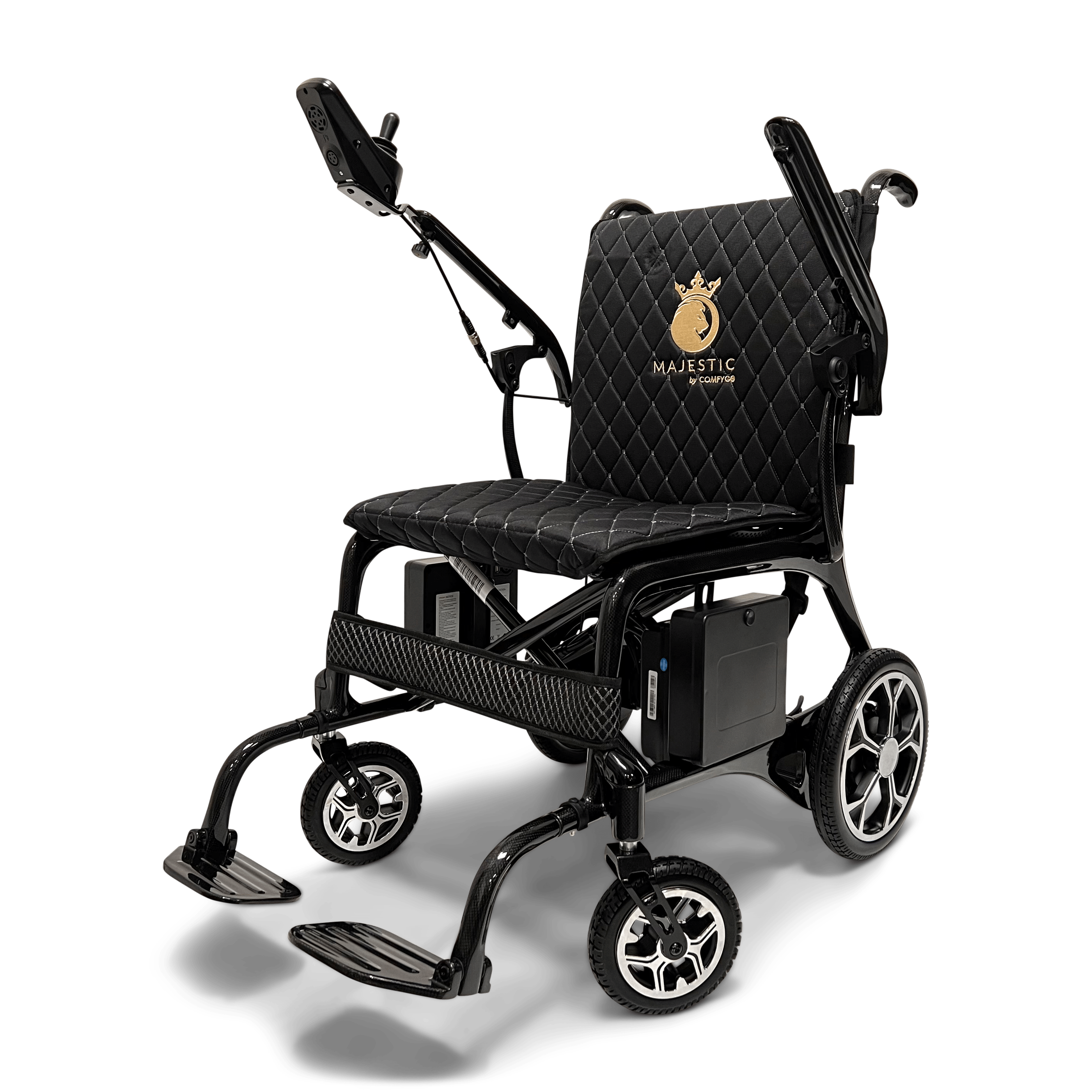 ComfyGo Phoenix 26 lbs Carbon Fiber Lightweight Power Wheelchair ...