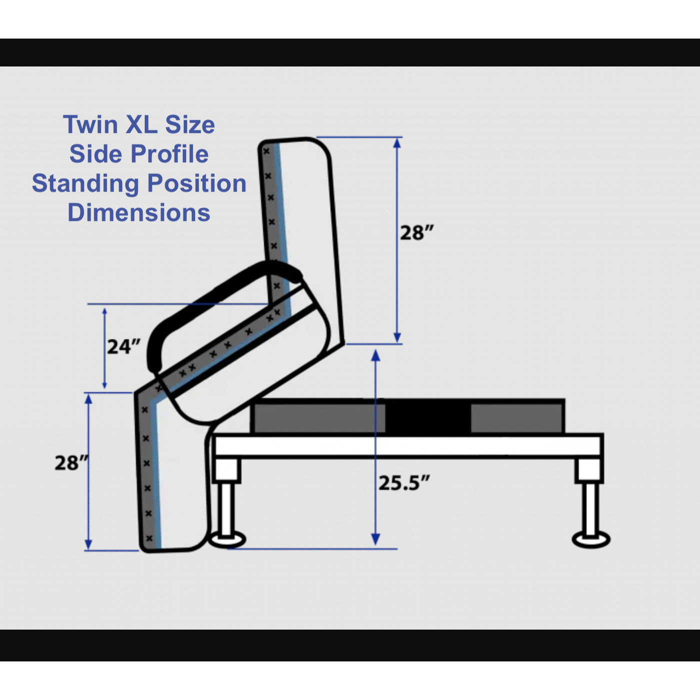 Journey UPbed Standard Sleep-To-Stand Lift Bed — RestoreMobility