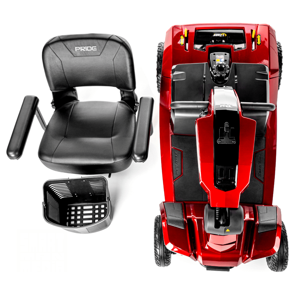 Pride Zero Turn 10 4-Wheel Mobility Scooter - No Sales Tax ...