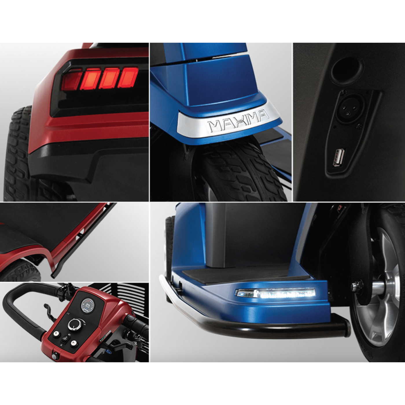 Pride Maxima 3-Wheel Mobility Scooter — RestoreMobility