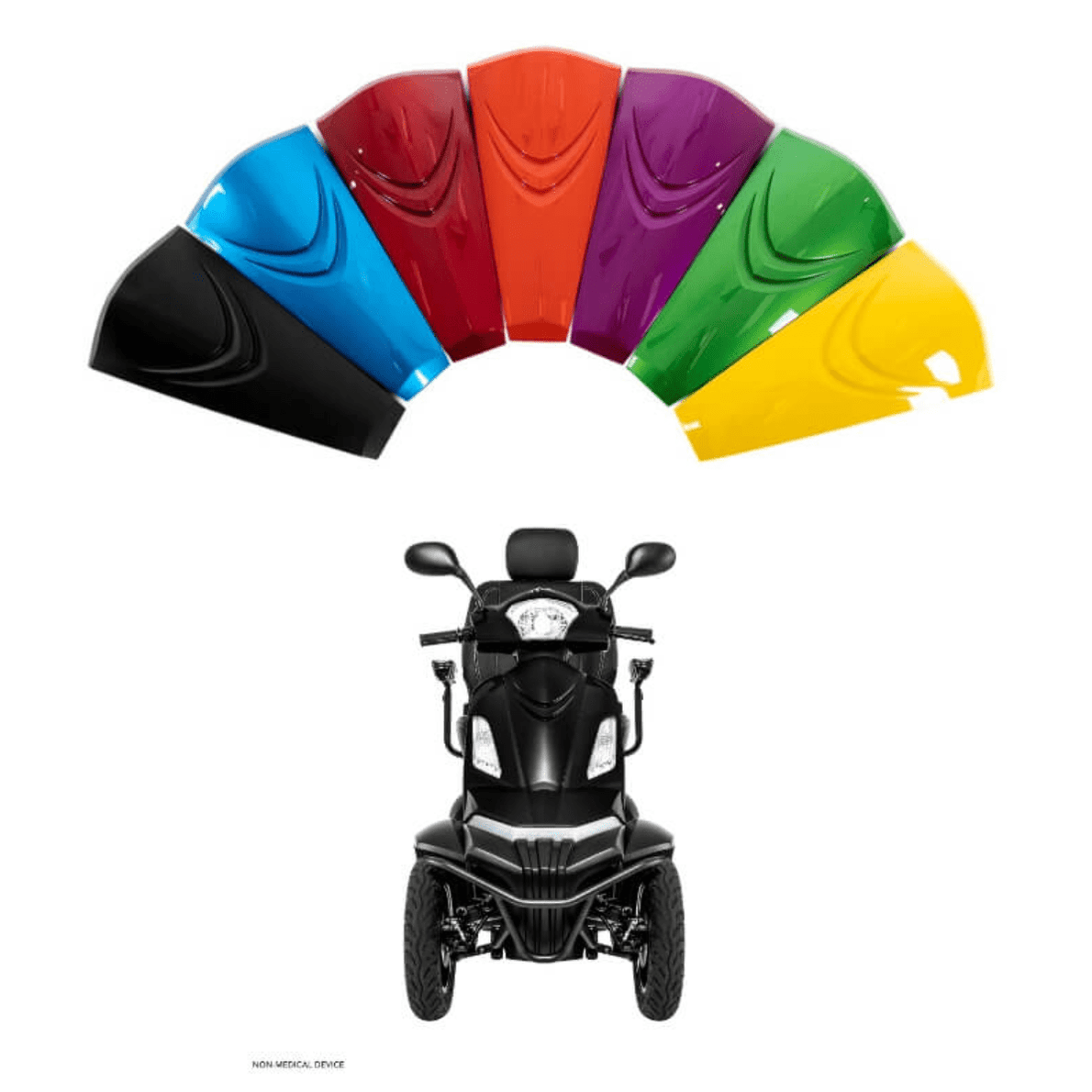 Pride Baja Raptor 2 4-Wheel Scooter - Free Shipping — RestoreMobility