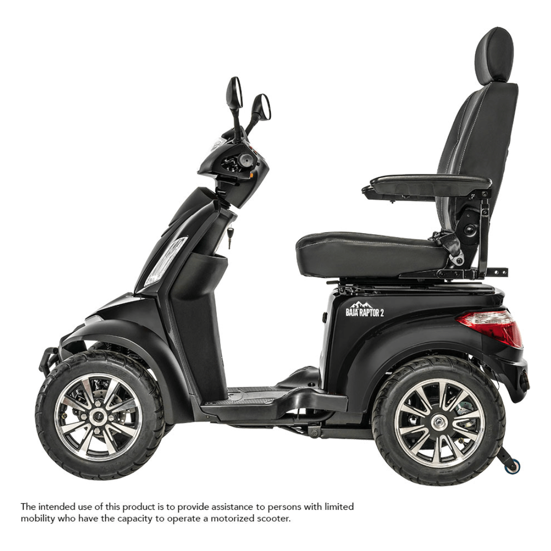 Pride Baja Raptor 2 4-Wheel Scooter - Free Shipping — RestoreMobility