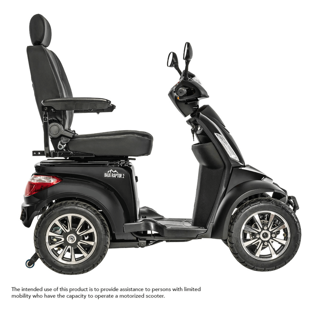 Pride Baja Raptor 2 4-Wheel Scooter - Free Shipping — RestoreMobility