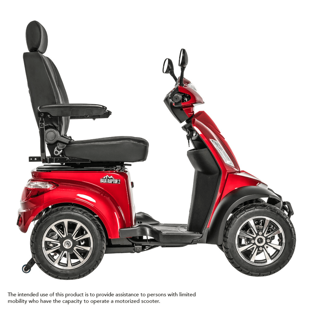 Pride Baja Raptor 2 4-Wheel Scooter - Free Shipping — RestoreMobility