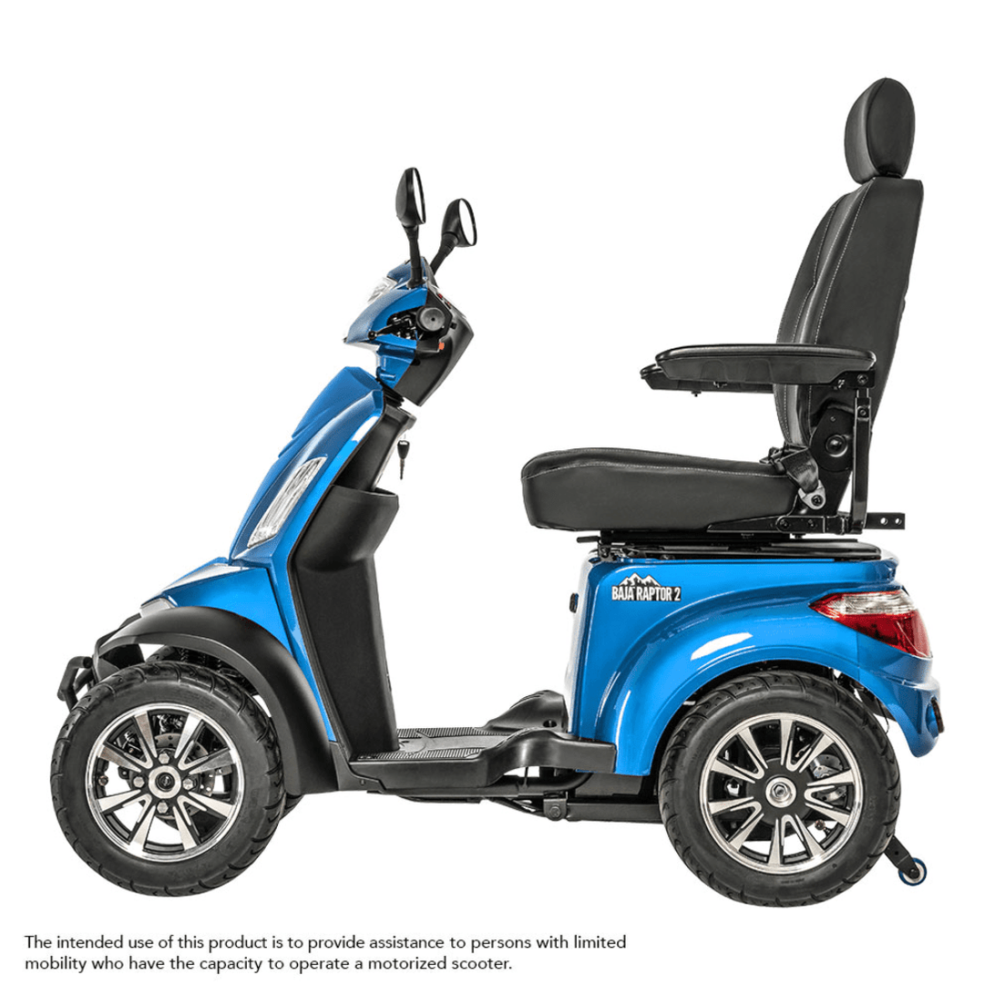 Pride Baja Raptor 2 4-Wheel Scooter - Free Shipping — RestoreMobility