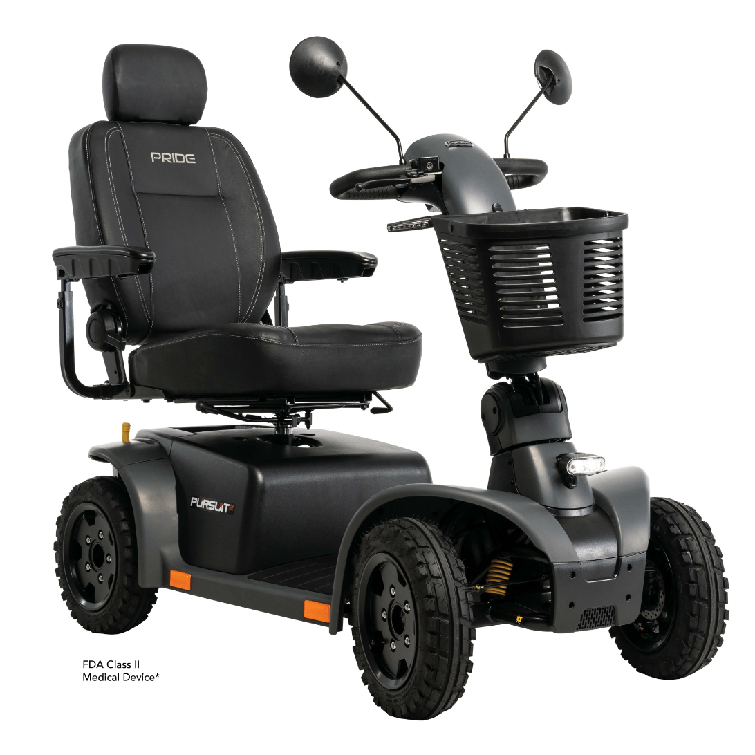 Pride Pursuit 2 Four-Wheel Mobility Scooter - Free Shipping ...