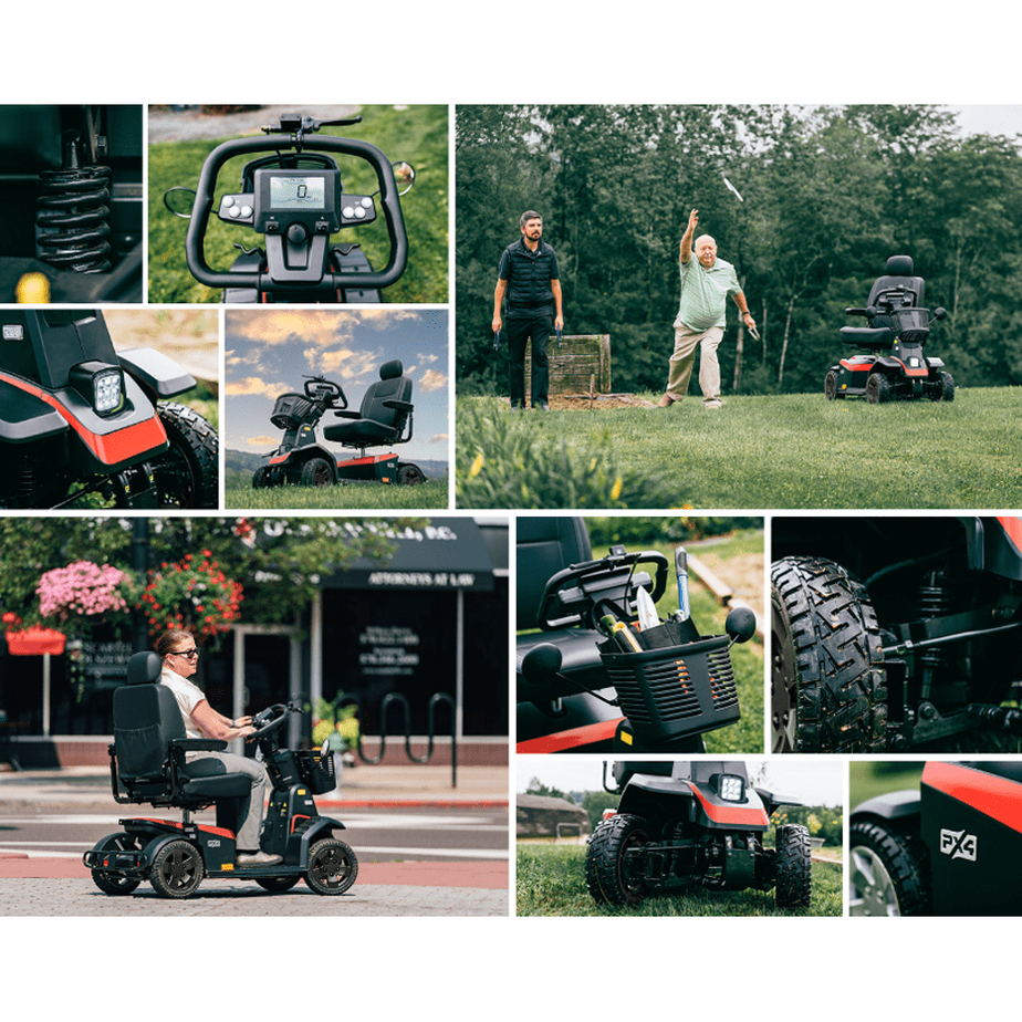 Pride PX4 Full Size 4-Wheel Mobility Scooter — RestoreMobility