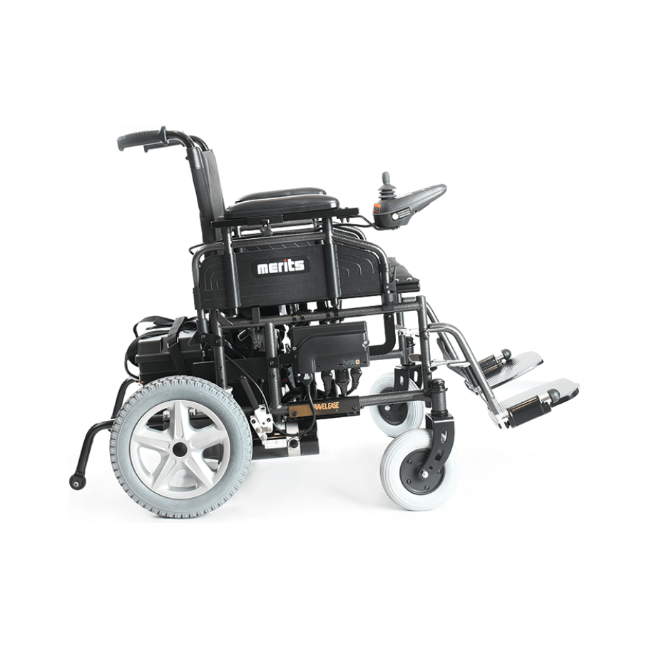 Merits Travel Ease P101 Foldable Power Wheelchair — RestoreMobility