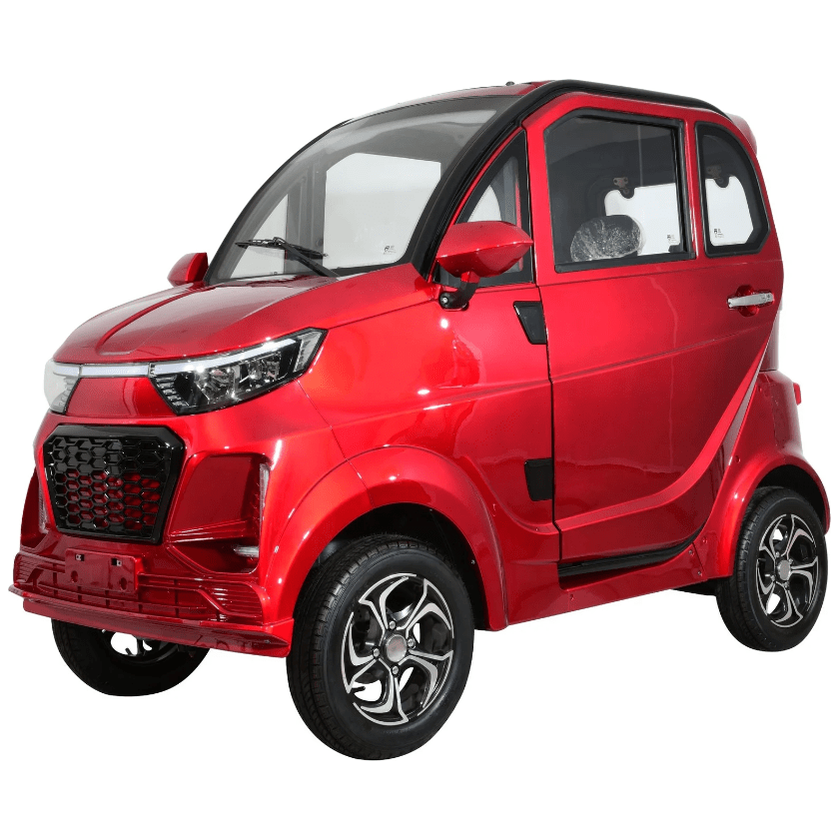 Green Transporter Q Express Enclosed Mobility Scooter — RestoreMobility