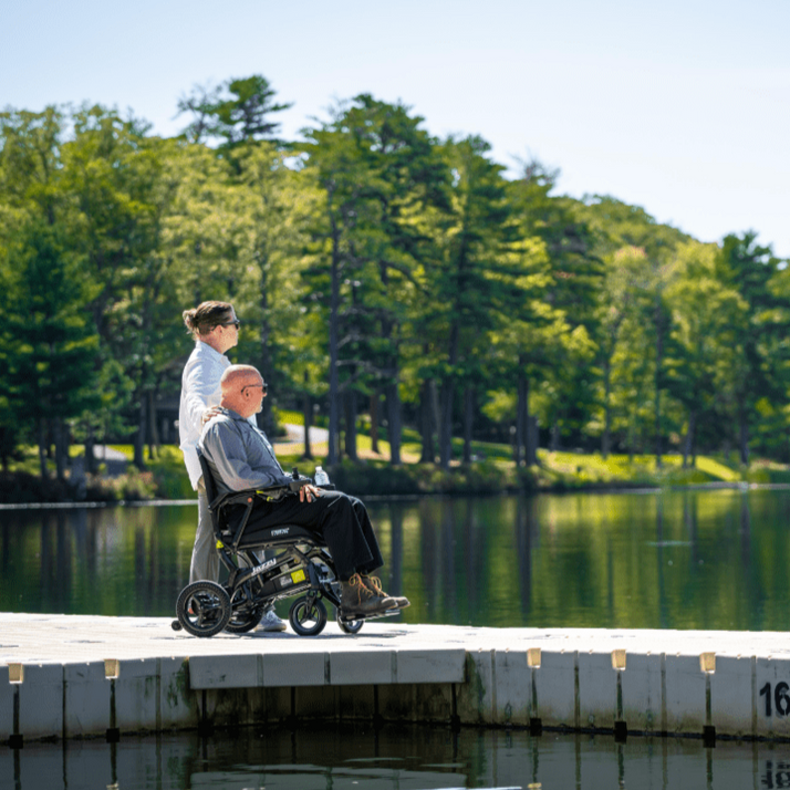 Pride Jazzy Ultra Light Foldable Power Wheelchair — RestoreMobility