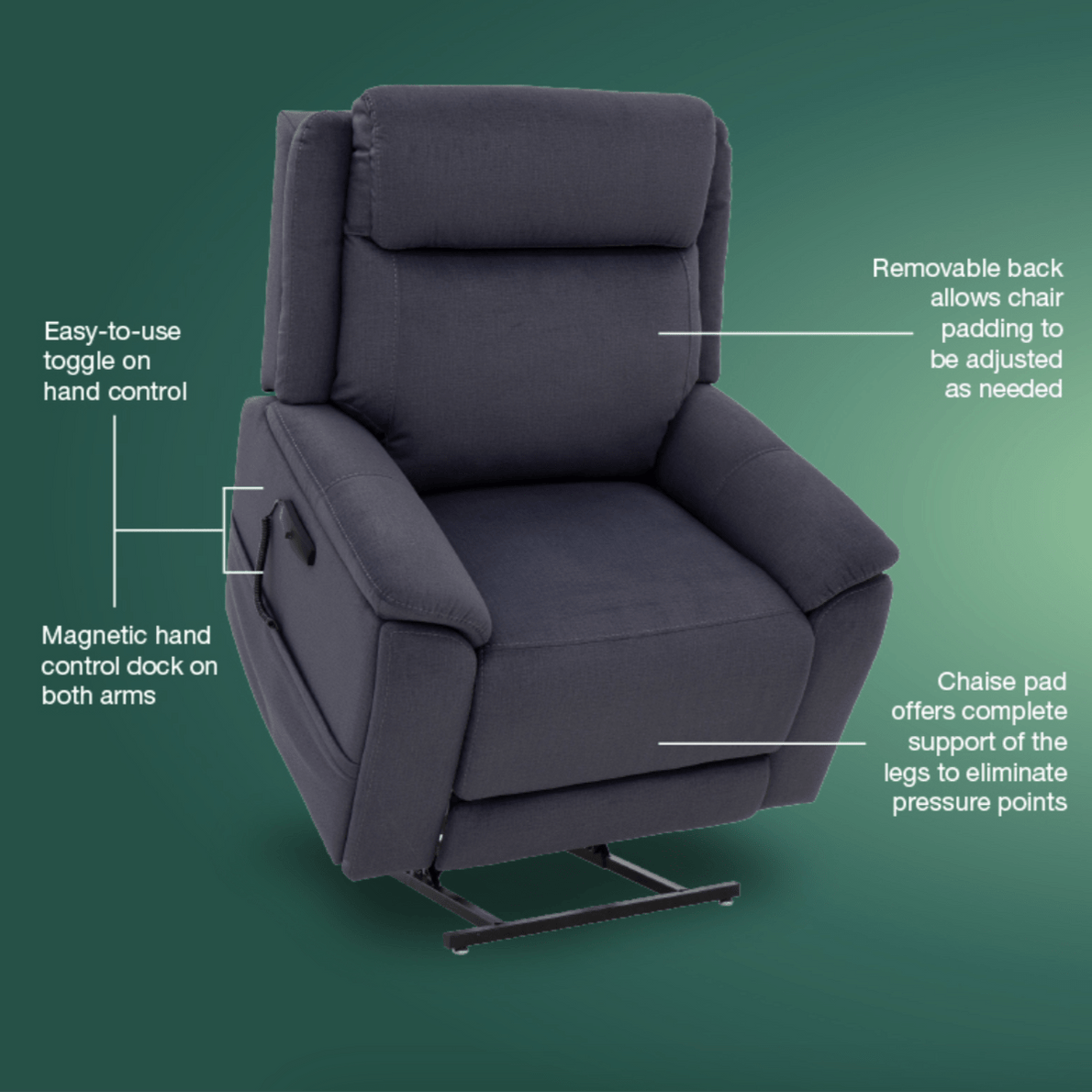 Pride Sitting Pretty Evolution Power Lift Chair Recliner LC-435 ...