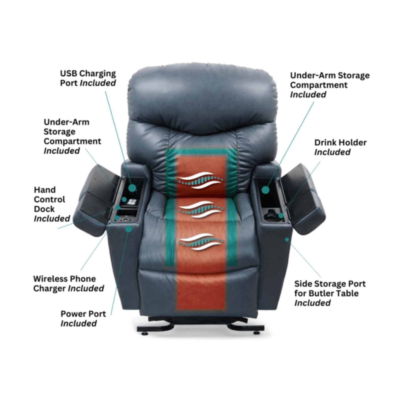 Golden Cloud+ PR511/PR525 Lift Chair Recliner — RestoreMobility