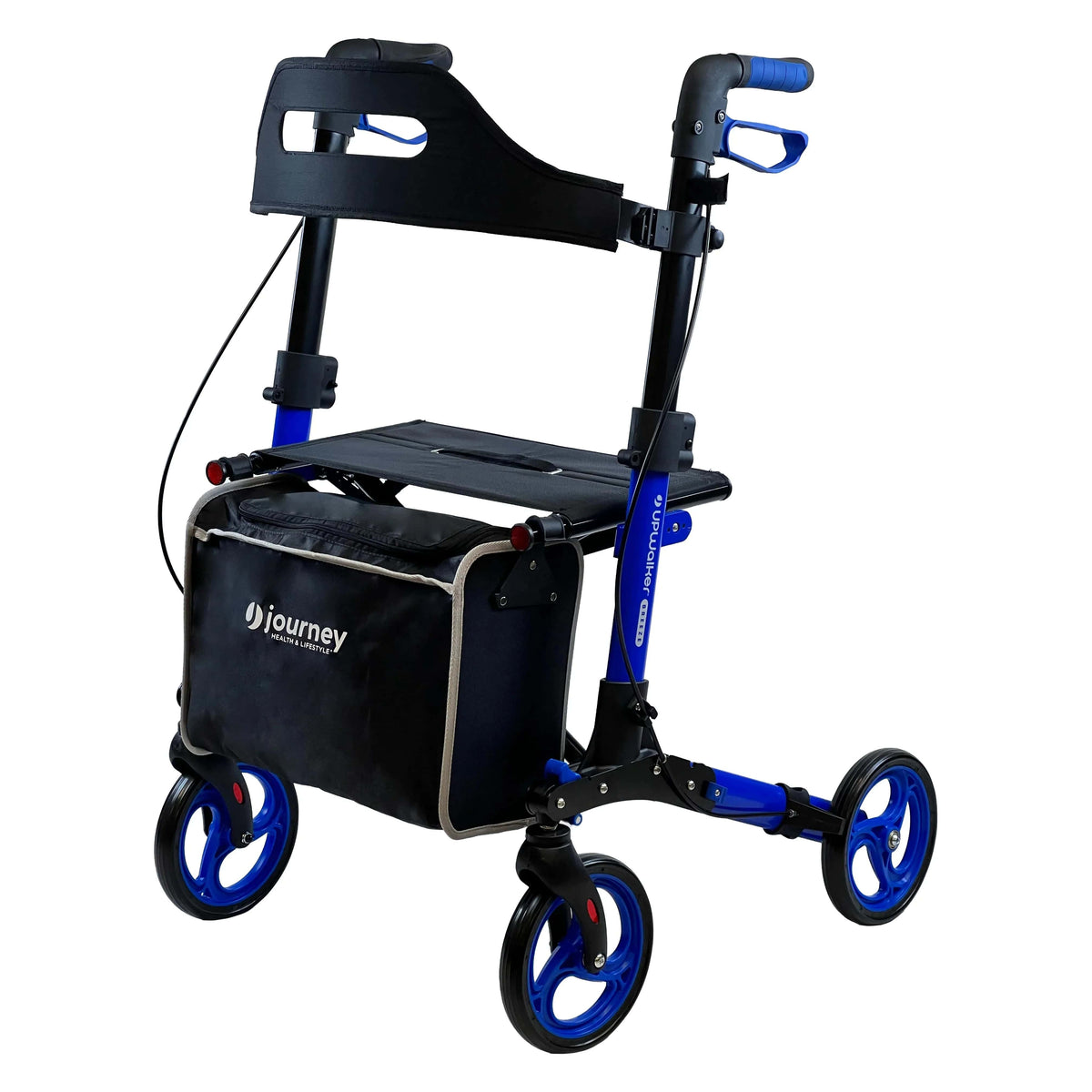 UpWalker Breeze Lightweight Folding Upright Rollator — RestoreMobility