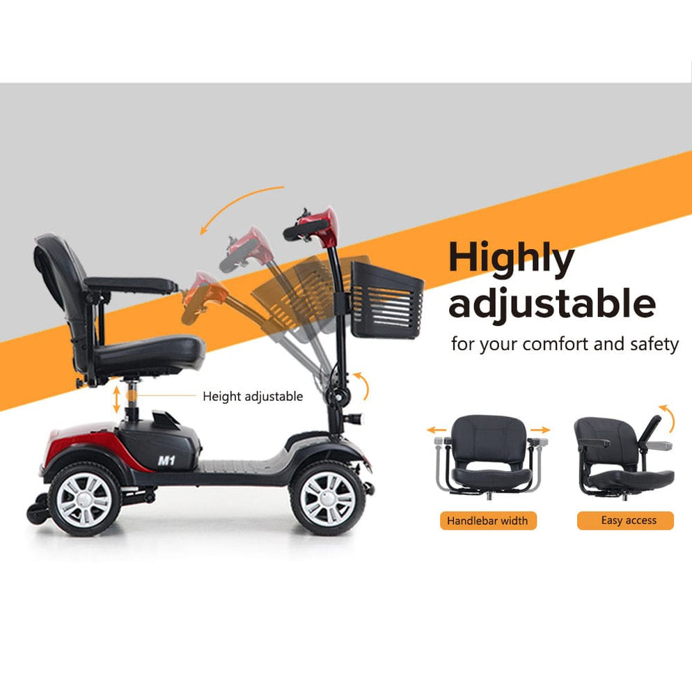 Metro Mobility M1 Portal 4-Wheel Mobility Scooter - Lowest Price ...