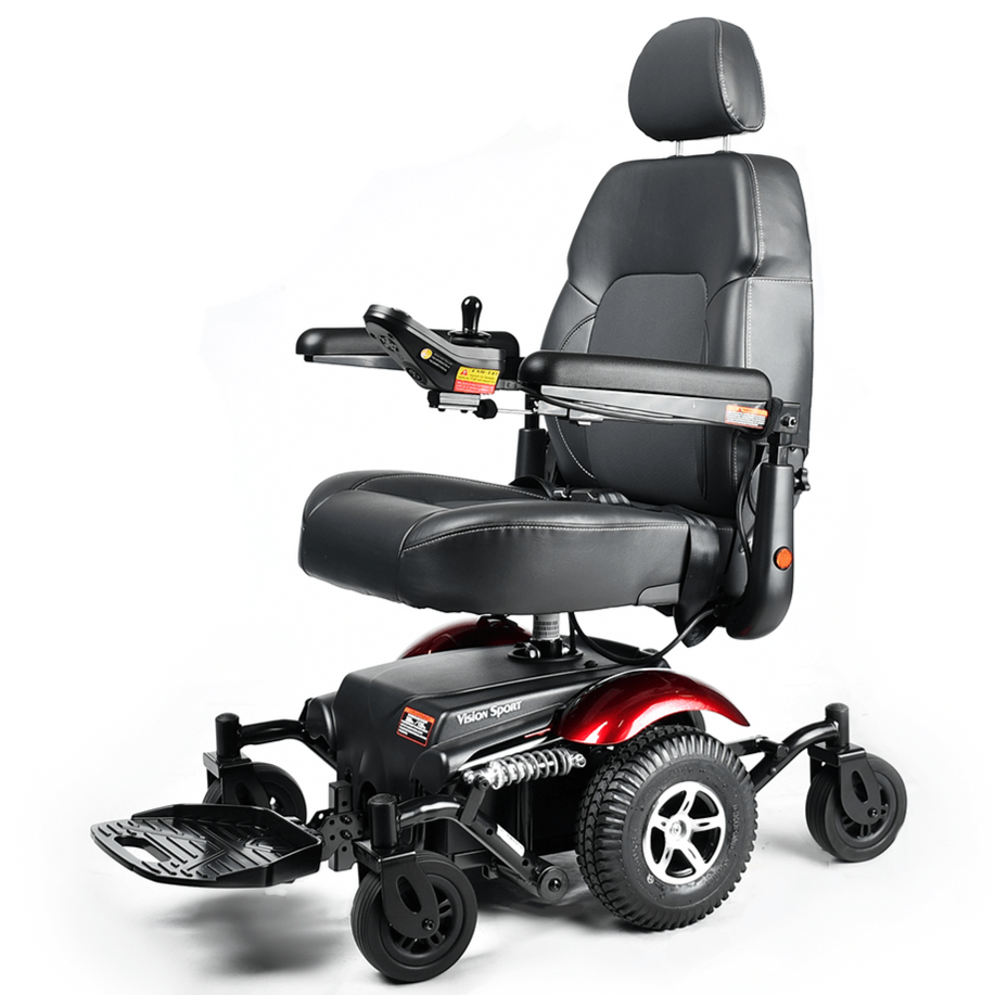 Merits Health Vision Sport Electric Power Wheelchair P326 — RestoreMobility