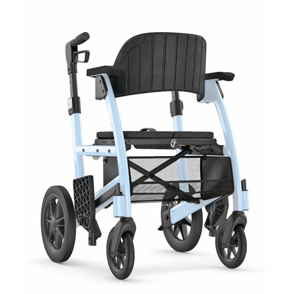 Triumph Prestige Hybrid Rollator Transport Chair - Only 32 lbs ...